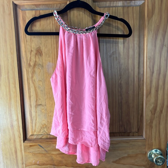 Rue21 | Tops | Rue 2 Pink Chain Blouse | Poshmark
